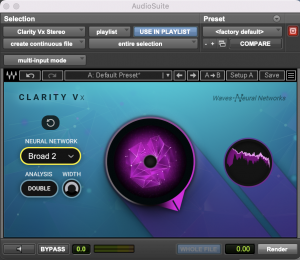 Plugin Review: Waves - Clarity Vx - Benztown