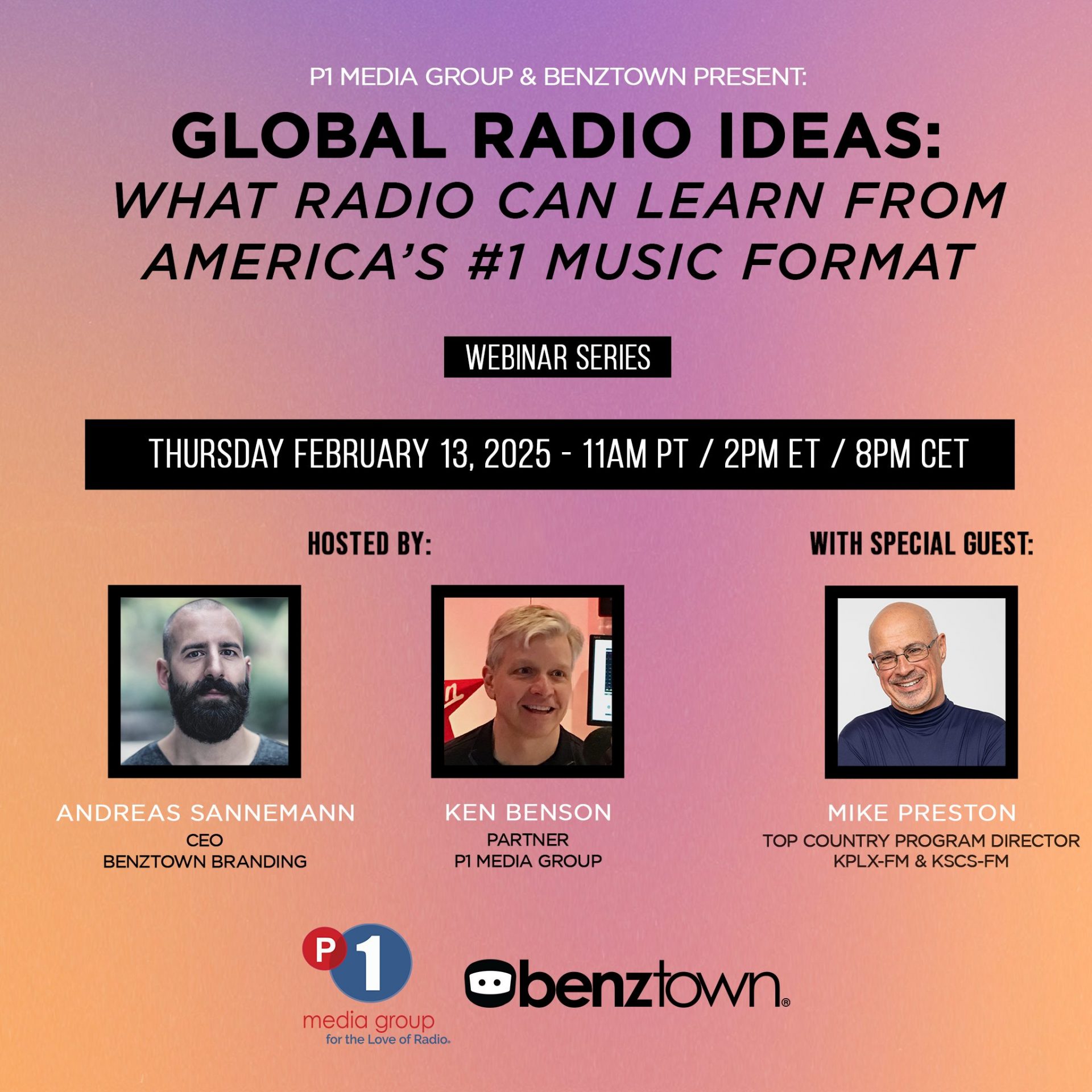 Global Radio Ideas is Back with Mike Preston - Benztown